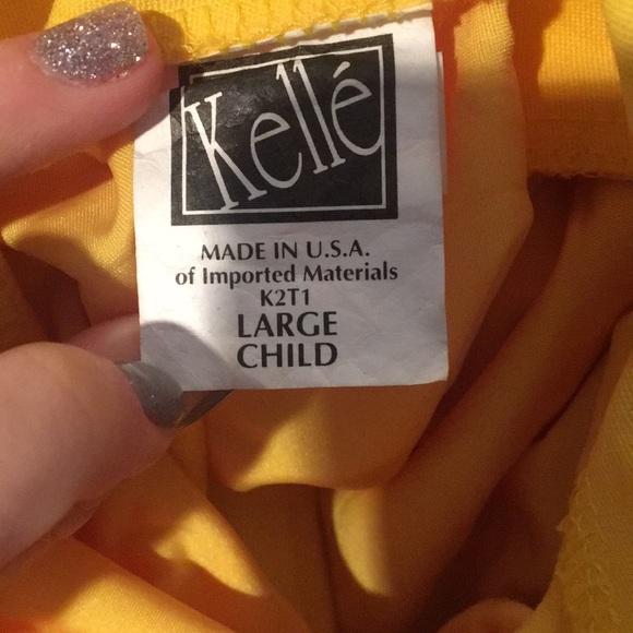 Kellé | Costumes | Kelle Custom Stoned Yellow Jacket Dance Costume ...